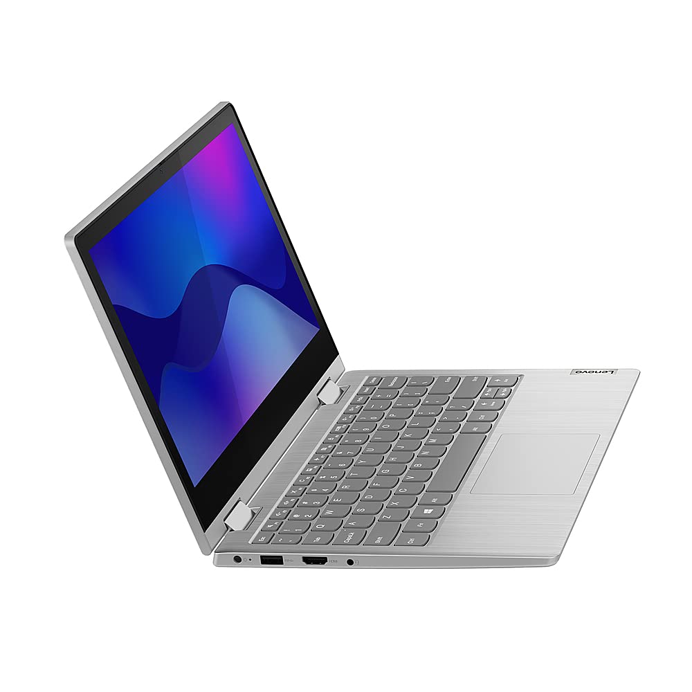 Lenovo IdeaPad Flex 3 Touchscreen 2 in 1 Laptop, 11.6" FHD Small Notebook, AMD Athlon Silver 3050e(Up to 2.8GHz), 4GB RAM 256GB Storage Space(128GB SSD + 128GB Micro SD), Webcam, Windows 10 S
