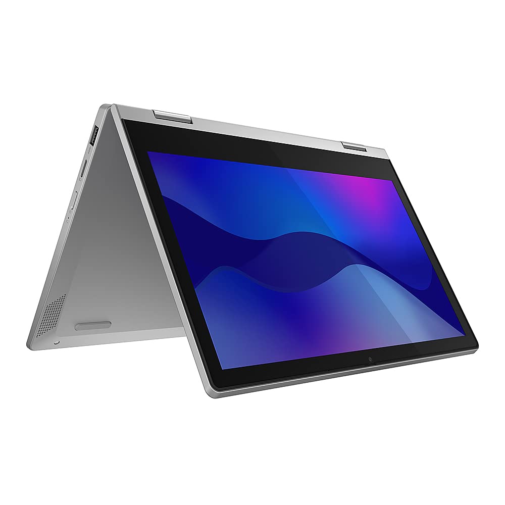 Lenovo IdeaPad Flex 3 Touchscreen 2 in 1 Laptop, 11.6" FHD Small Notebook, AMD Athlon Silver 3050e(Up to 2.8GHz), 4GB RAM 256GB Storage Space(128GB SSD + 128GB Micro SD), Webcam, Windows 10 S
