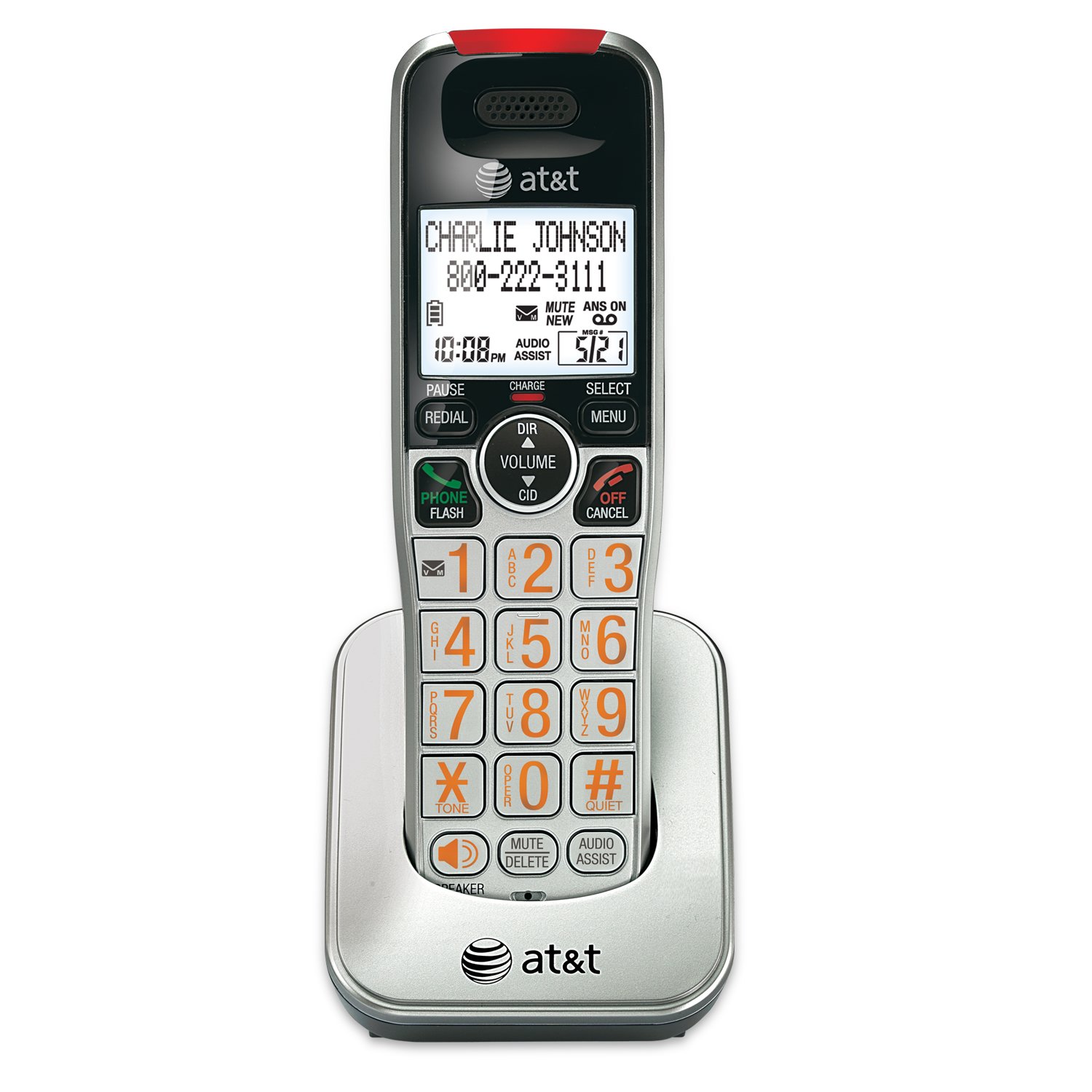 AT&T CRL30102 dect_6.0 1 Handset Landline Telephone - Expansion Handset