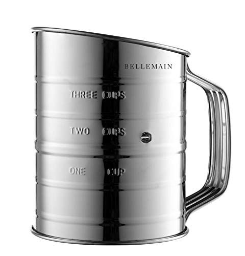Bellemain Stainless Steel 3 Cup Flour Sifter