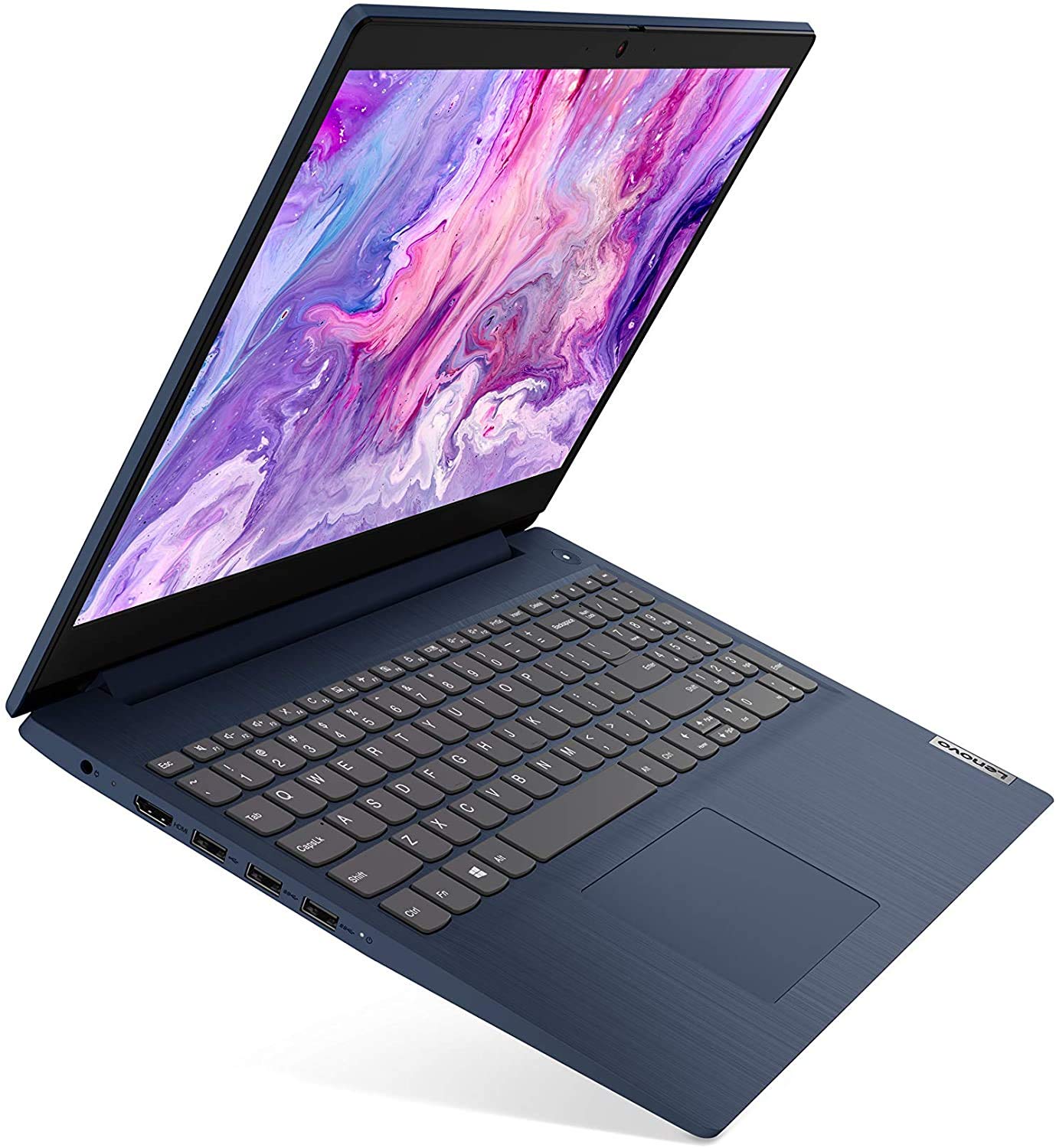 Lenovo IdeaPad 3 15" Laptop, Intel Core i5-1035G1 Quad-Core Processor, 8GB Memory, 256GB Solid State Drive, Windows 10, Abyss Blue