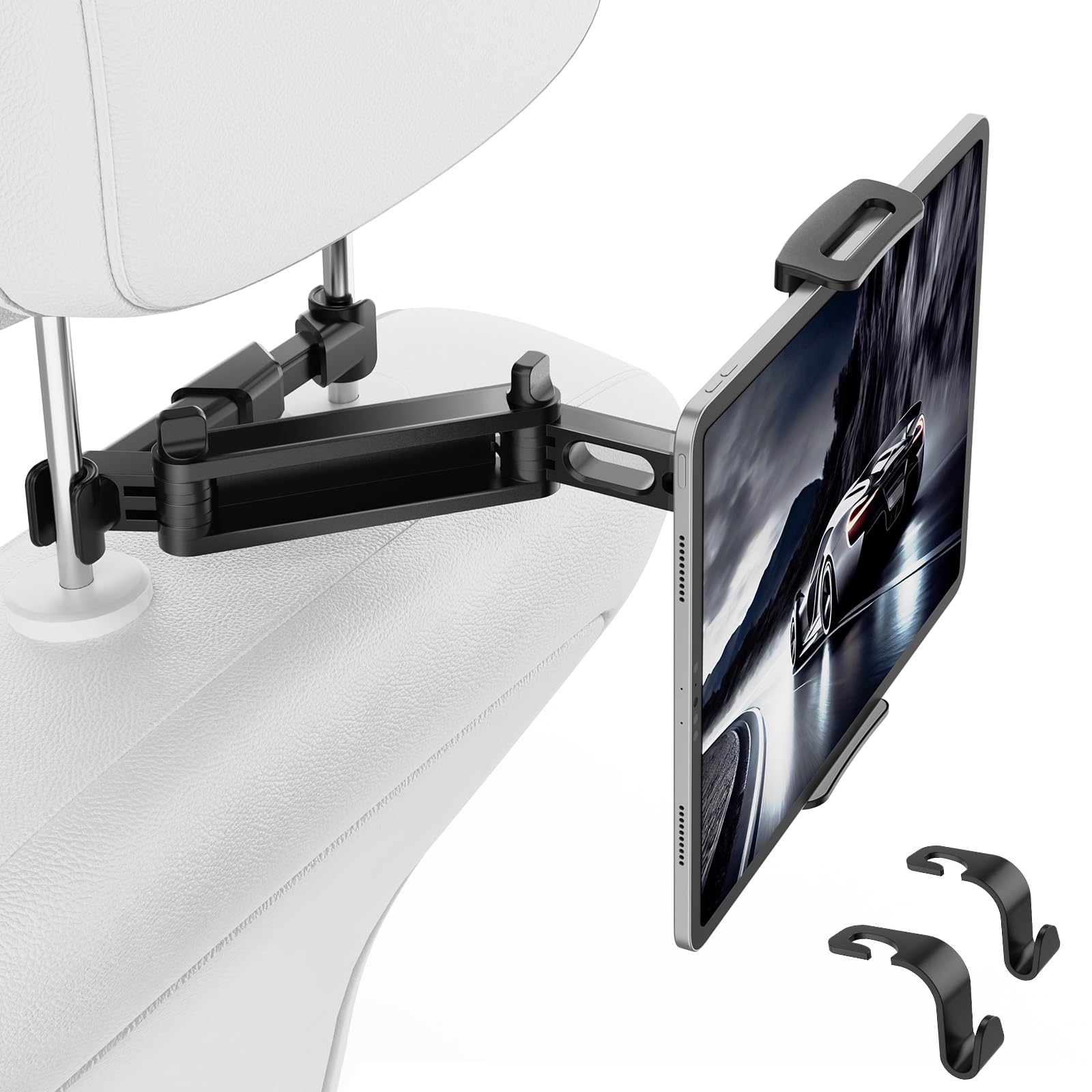 GEODMAER Car Headrest Tablet Holder, Keyboard Holder