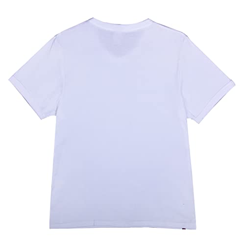 Men's Cotton Short Sleeve Pajama Tops,Short Sleeve Cotton Top,Breathable Casual Sleep Shirt Summer T-Shirt, Pack of 3 (M,B-White)