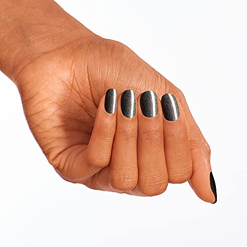 OPI GelColor, Turn Bright After Sunset, Gray Gel Nail Polish, Holiday'21 Celebration Collection, 0.5 fl. oz.