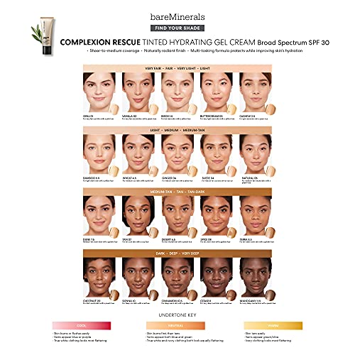 bareMinerals Complexion Rescue Tinted Hydrating Gel Cream Spf 30, Buttercream 03