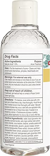 Burt's Bees Natural Acne Solutions Purifying Gel Cleanser, Face Wash for Oily Skin, 5 Oz (Package May Vary)