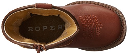 ROPER Boys Texson - K Traditional Cowboy Boots, Brown, 3 Little Kid US