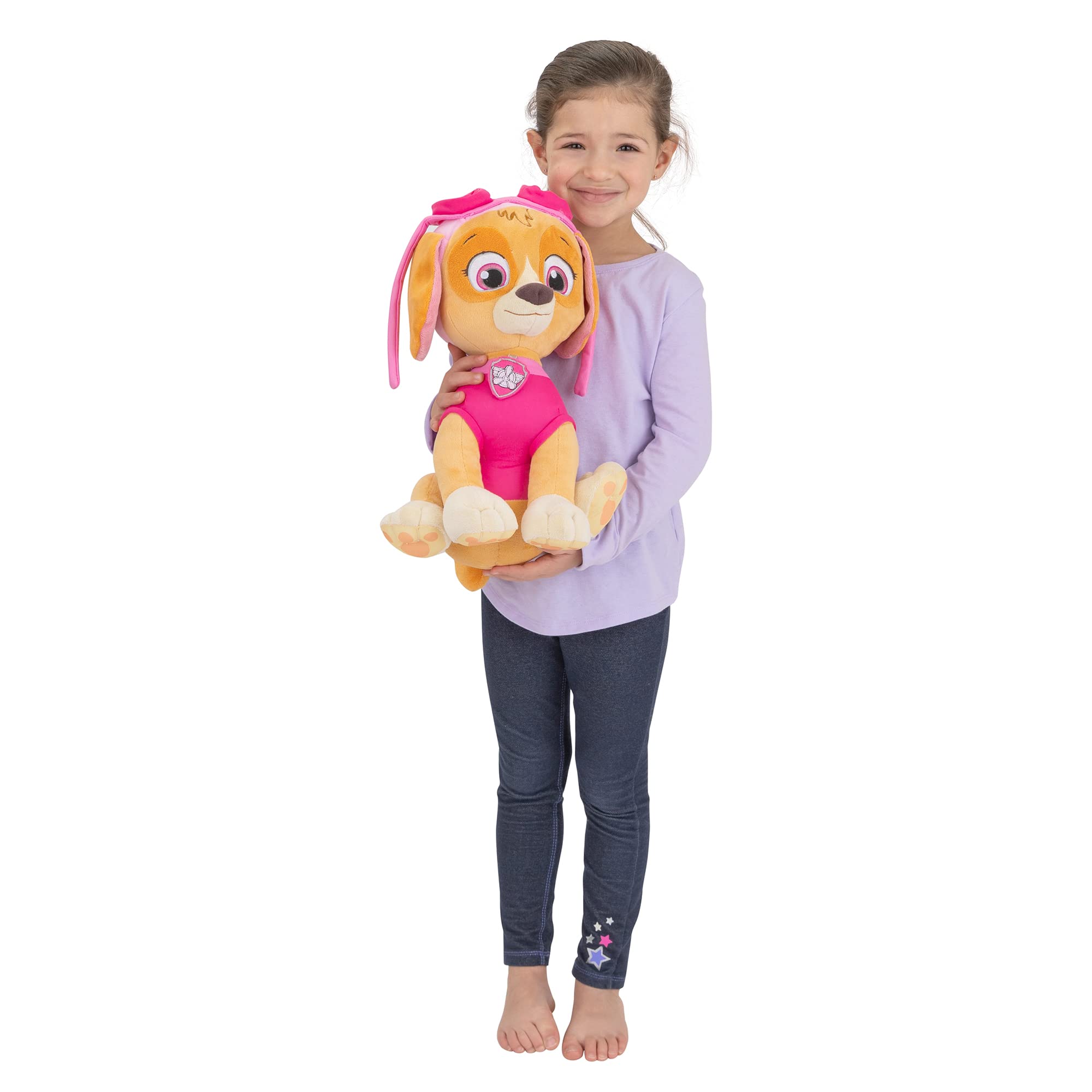 Paw Patrol Skye Kids Bedding Super Soft Plush Cuddle Pillow Buddy, One Size, (Official) Nickelodeon Product By Franco
