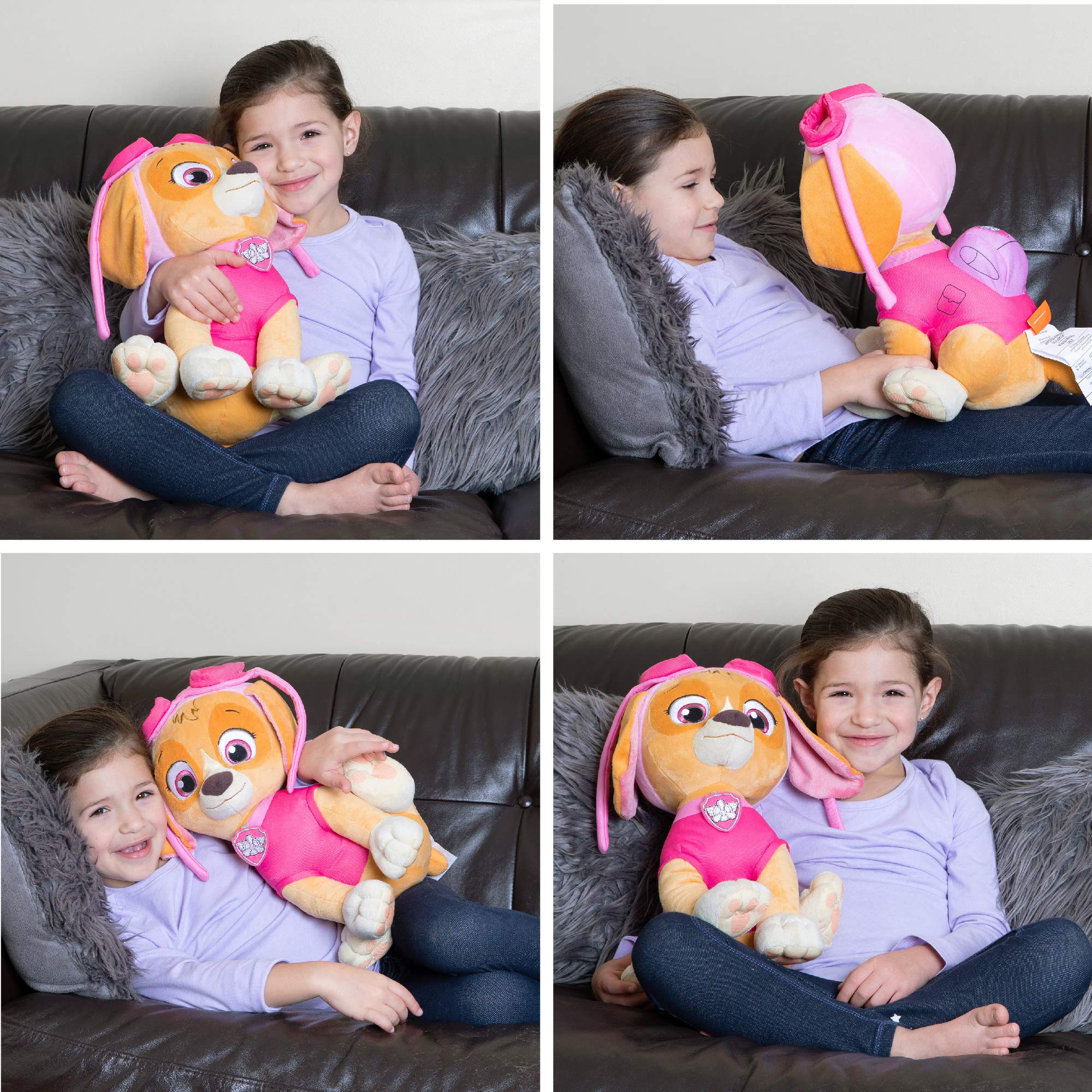 Paw Patrol Skye Kids Bedding Super Soft Plush Cuddle Pillow Buddy, One Size, (Official) Nickelodeon Product By Franco