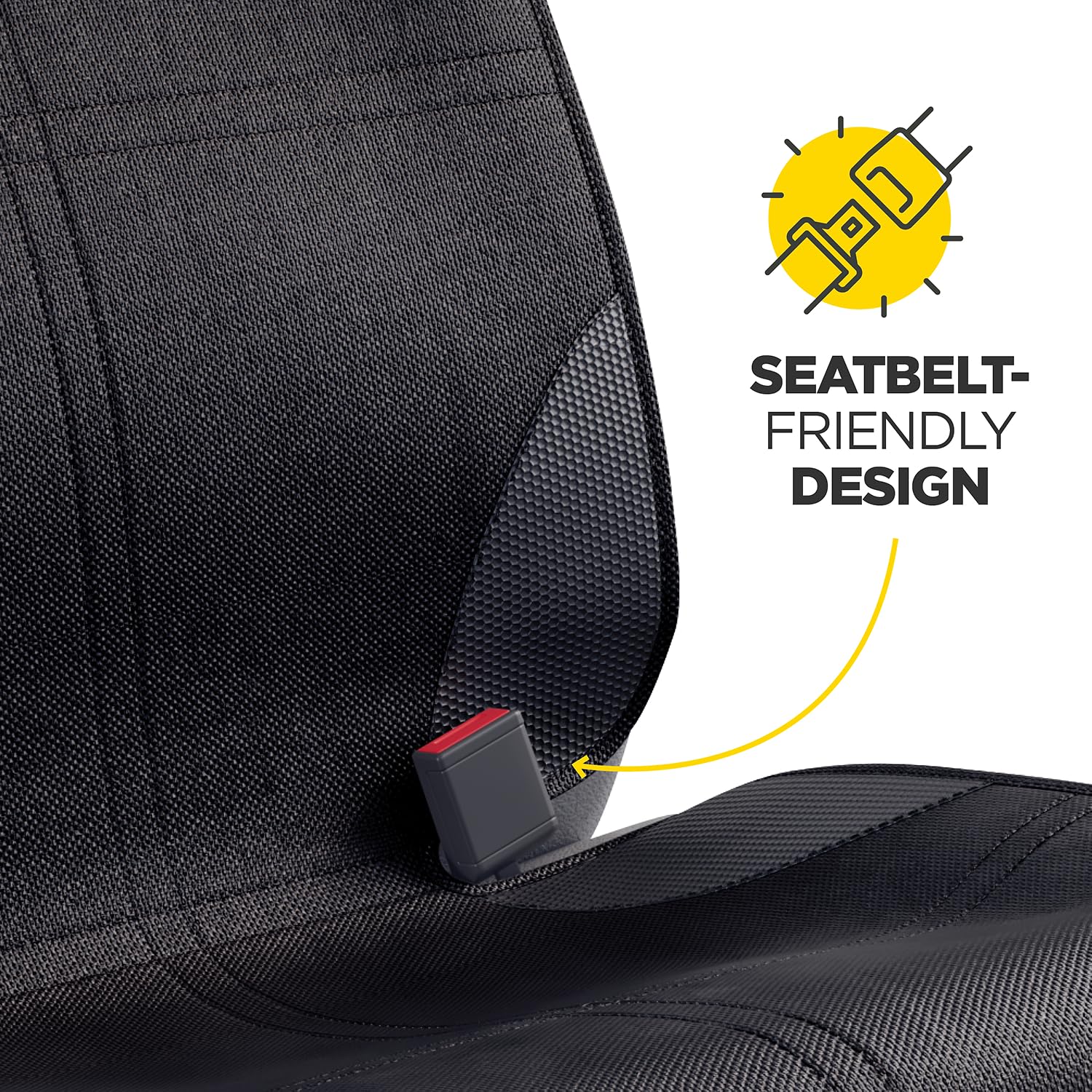Car Seat Protector For Child Car Seat, Car Seat Protection For Baby Carseat, Non-Slip Seat Protector Under Baby Car Seat, Thick Padding Seat Cover For Car Seat With 2 Mesh Storage Pockets, 2 Pack