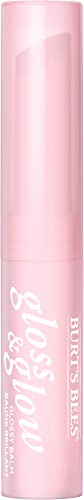 Burt's Bees Lip Gloss and Glow Glossy Balm, 100% Natural Makeup, Chai Time (Pack of 2 Tubes)