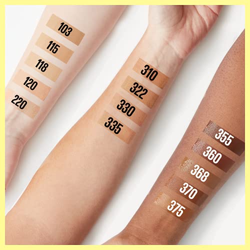 Maybelline Fit Me Tinted Moisturizer, Natural Coverage, Face Makeup, 220, 1 Count