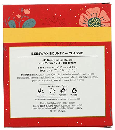 Burts Bees Classic Beeswax Bounty Gift Set, 1 EA