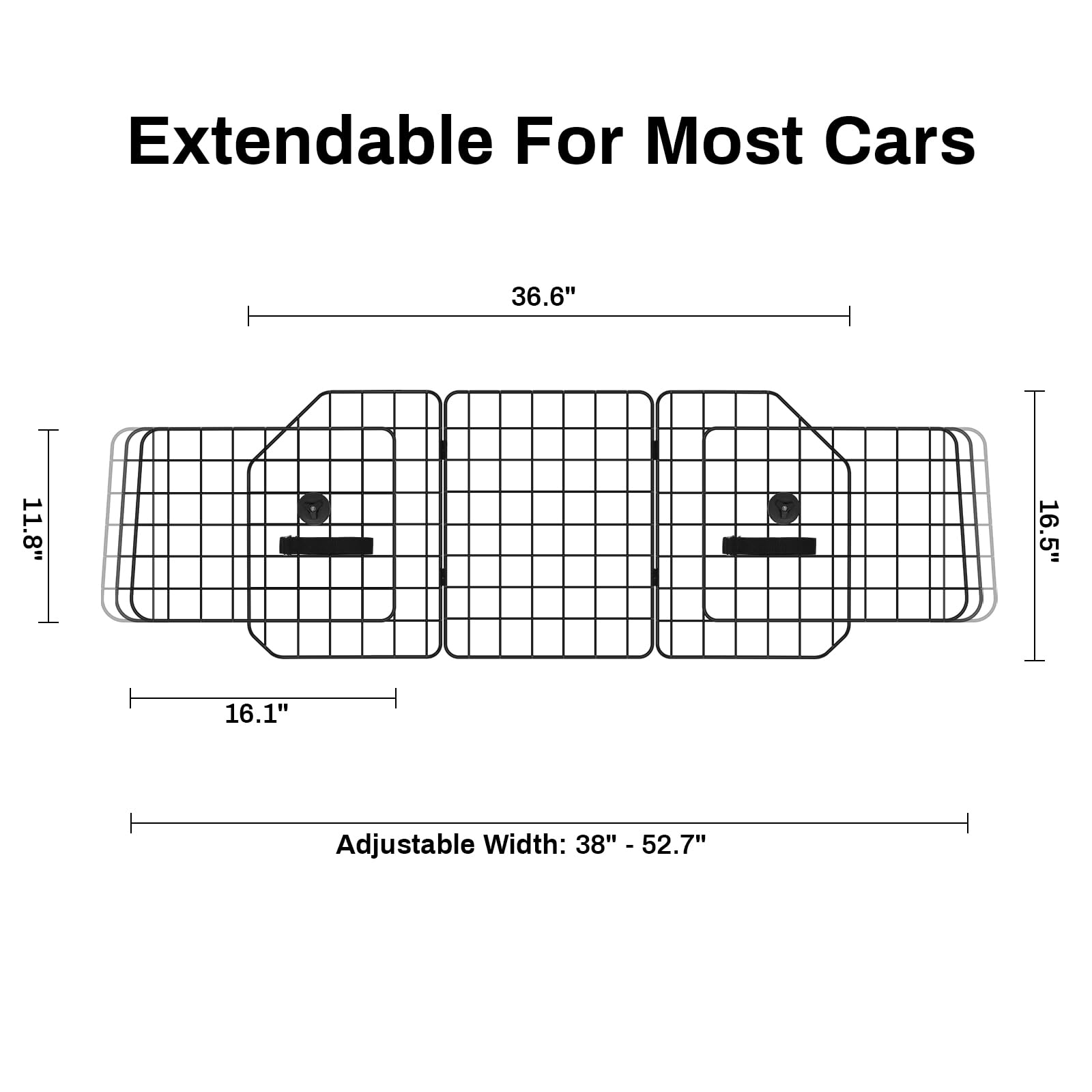 Sunexinlo Dog Car Barriers for SUV