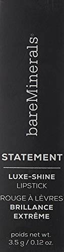 bareMinerals Statement Luxe-Shine Lipstick, Frenchie, 0.12 Ounce