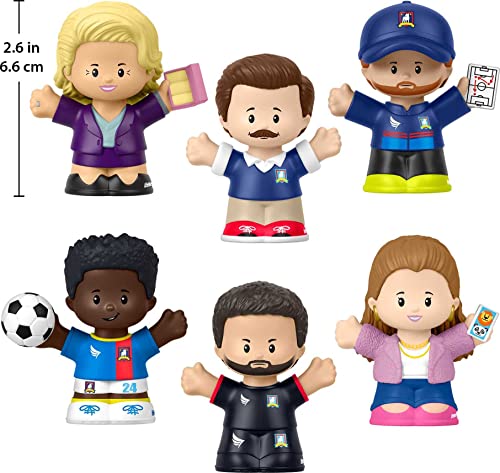 Little People Collector Ted Lasso Special Edition Set In Display Gift Box For Adults & Fans, 6 Figures