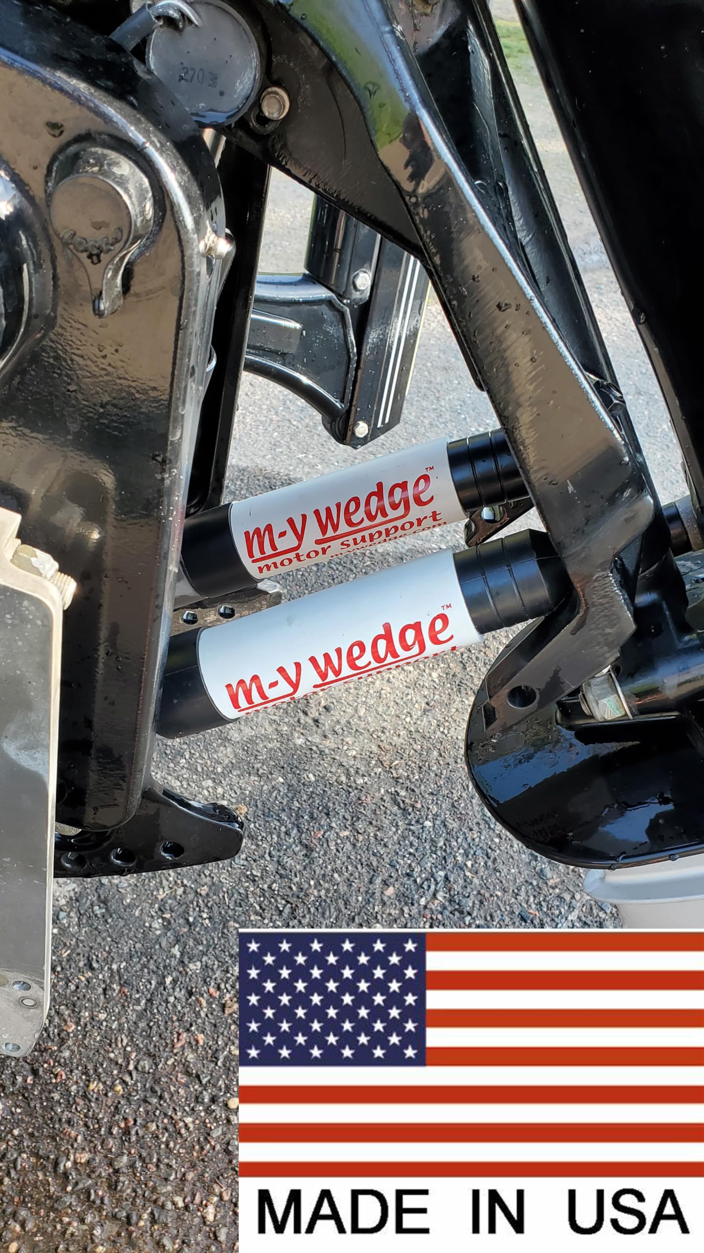 M-Y Wedge Motor Support FITS 3-Ram Trim/Tilt Systems