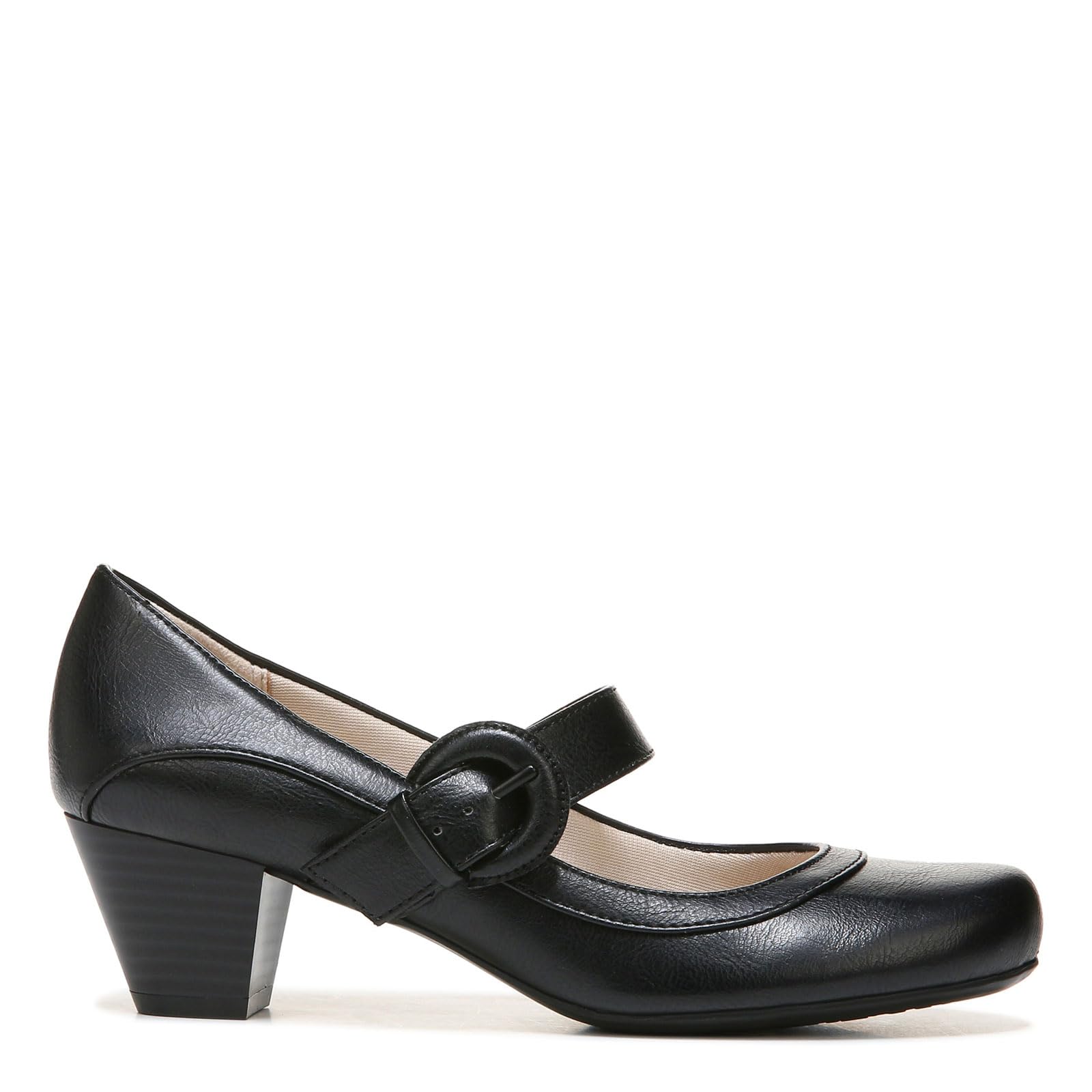 LifeStride Women's ROZZ Shoe, black, 6.5 M US