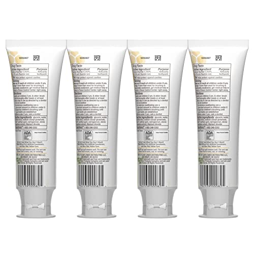 Burt’s Bees Kids Toothpaste, Strawberry Flavor, with Fluoride, Strawberry Splash, 4.7 oz, Pack of 4