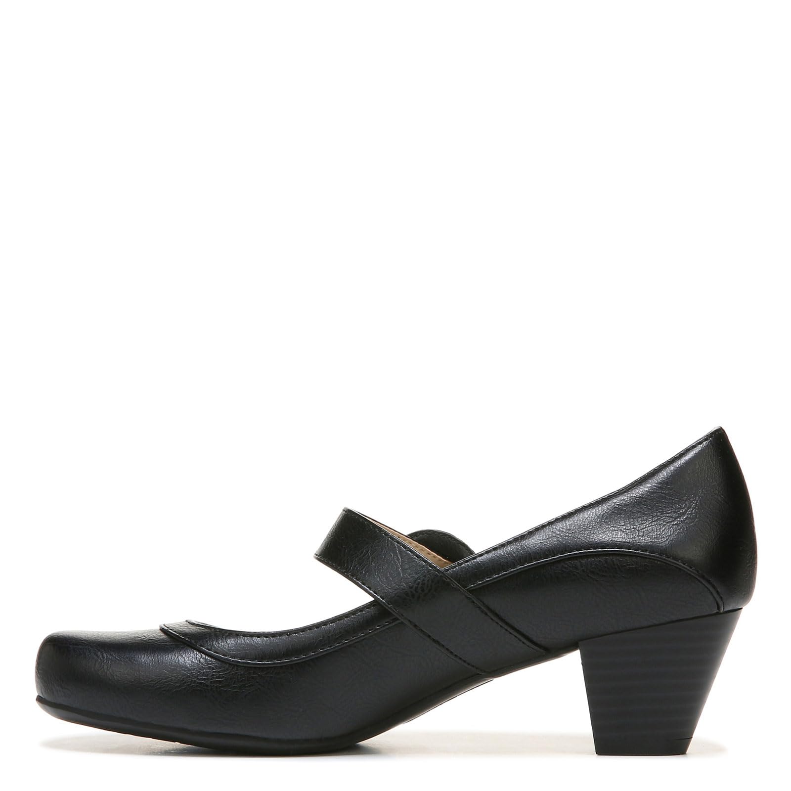LifeStride Women's ROZZ Shoe, black, 6.5 M US