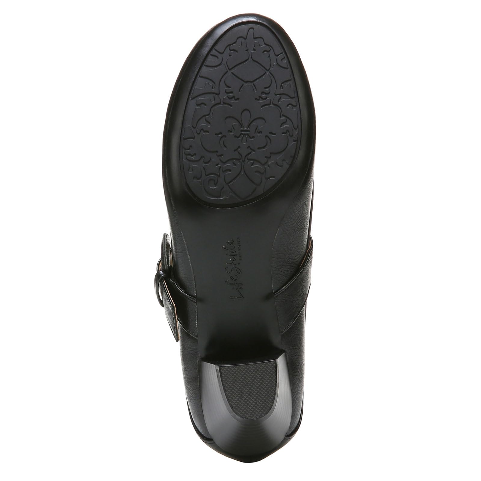 LifeStride Women's ROZZ Shoe, black, 6.5 M US