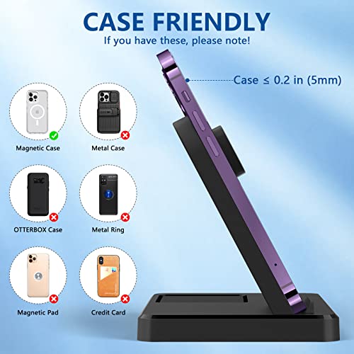 OenFoto 3 in 1 Charging Station Compatible with Fitbit Versa3/ Versa4/Sense/ Sense2β Charging Cable Dock for Versa 3 Smartwatch with Samsung Galaxy S22 Ultra S21 Note 20, AirPods Pro, Galaxy Buds Pro