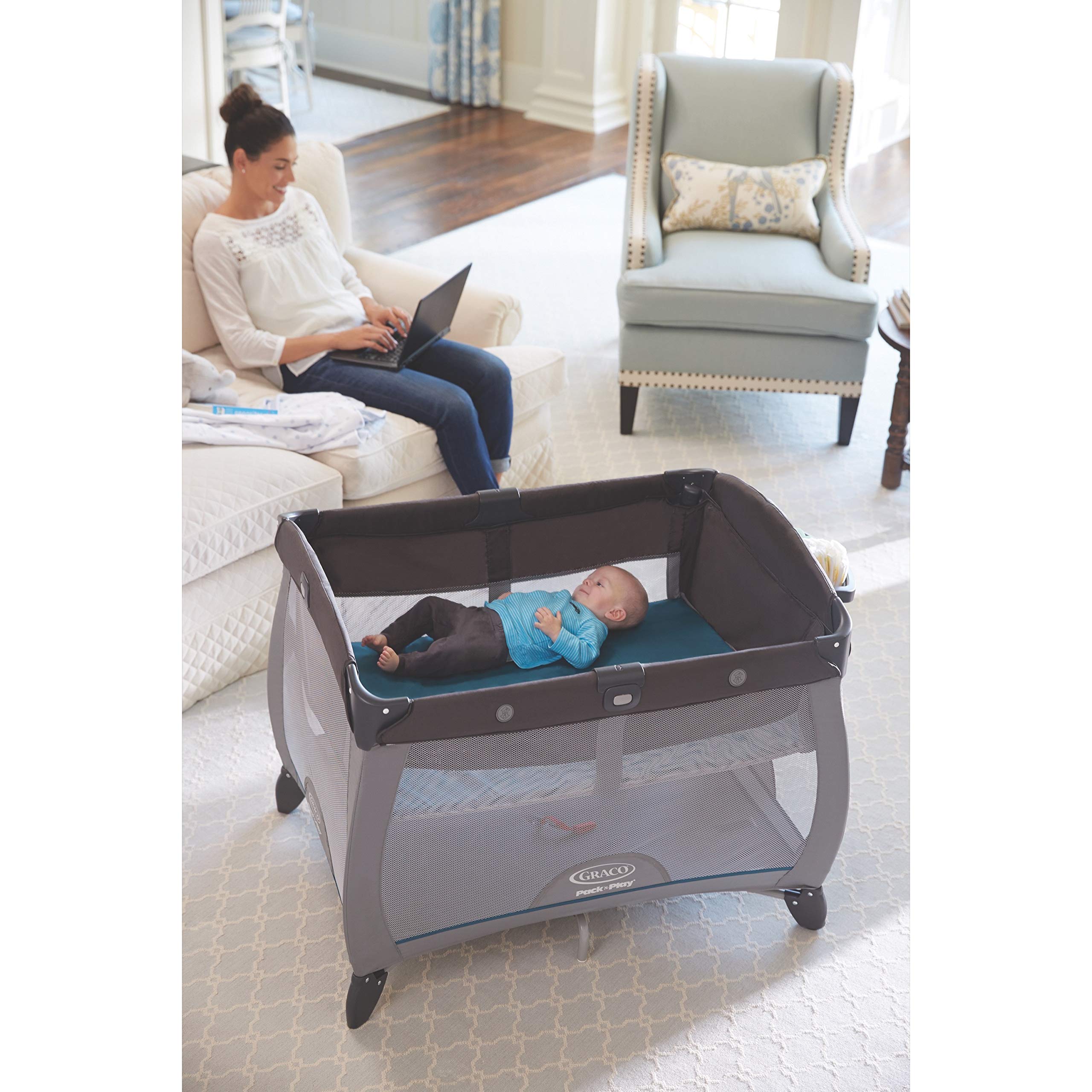 Graco Pack 'n Play Quick Connect Portable Seat, Darcie