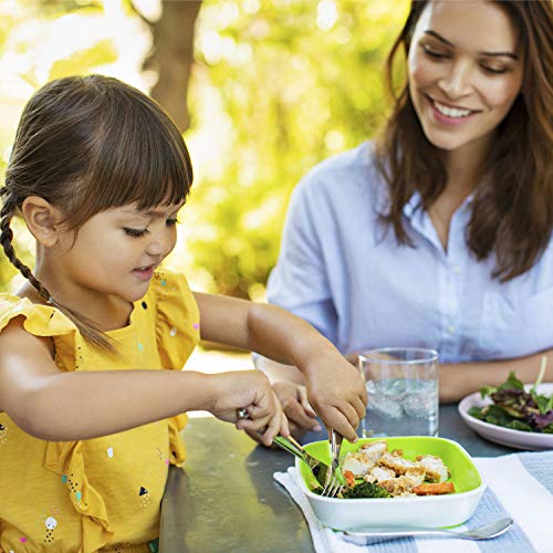 Munchkin® Polish™ Stainless Steel Toddler Fork, Knife and Spoon Utensil Set, 3 Piece