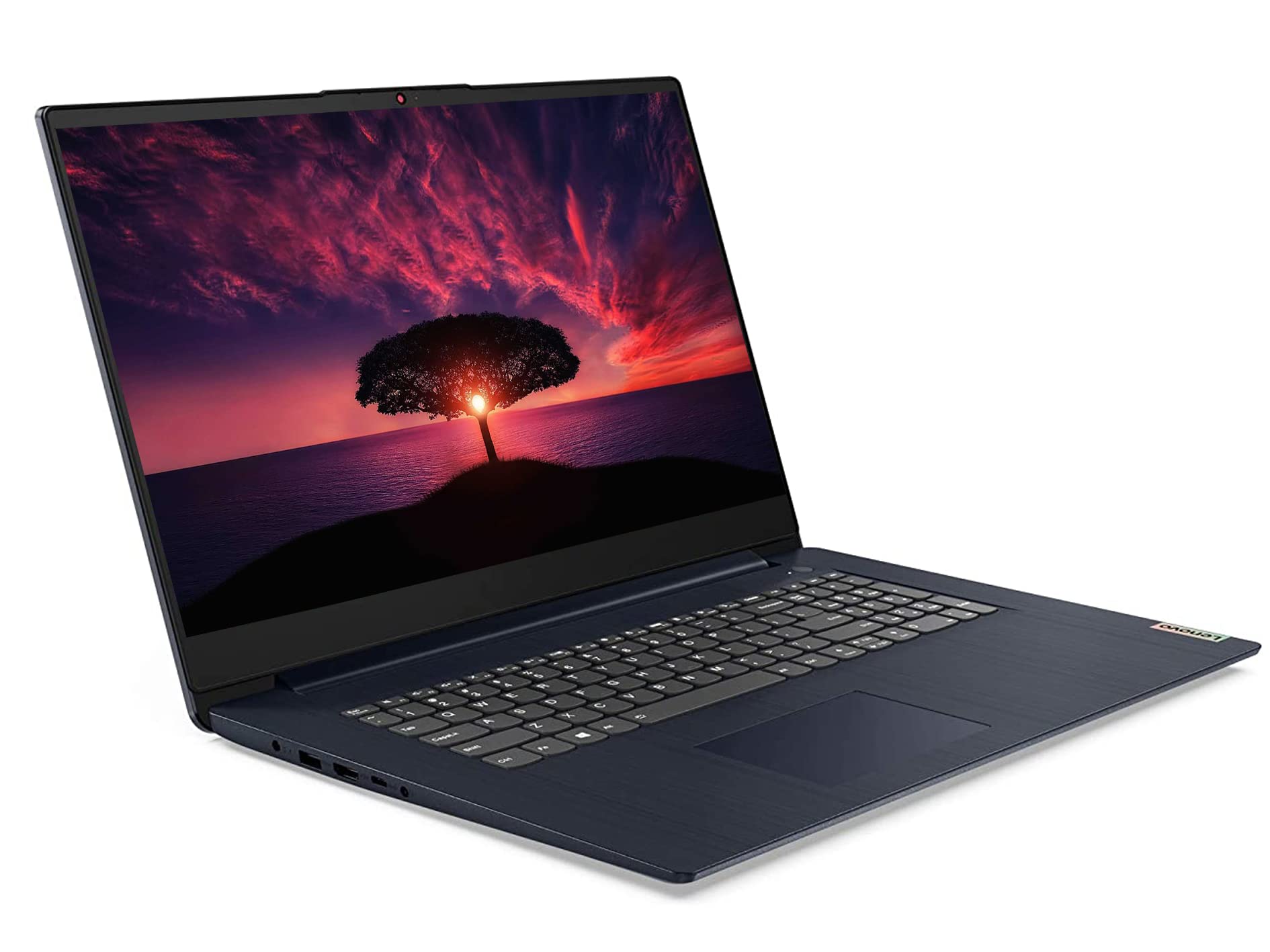 Lenovo New IdeaPad 3 Business Laptop, 17.3" HD Display, AMD Ryzen 5 5500U, Windows 11 Pro, 20GB RAM, 1TB SSD, Fingerprint, 32GB Durlyfish USB Card