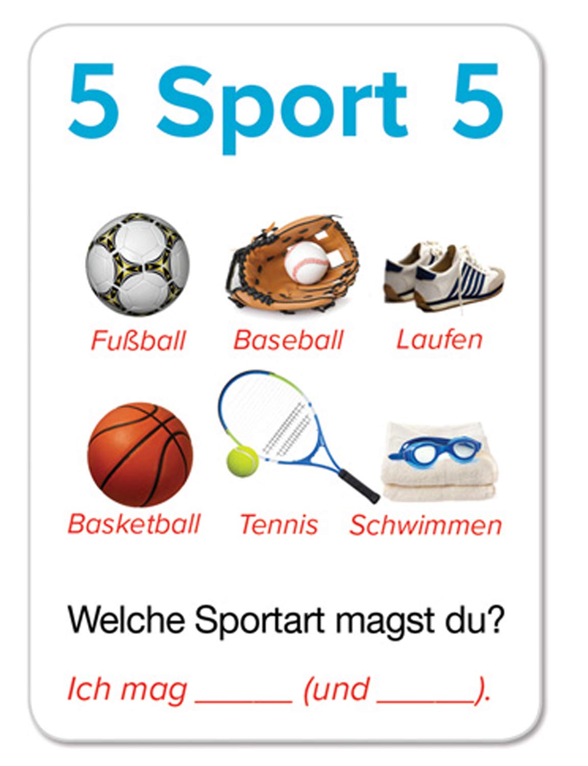 AGO Auf Deutsch - Card Game for Beginners Learning German! Practice German Conversation While Playing a Fun Card Game!