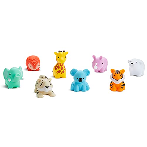 Munchkin® Wild™ Animal Baby and Toddler Bath Toy Squirts, 8 Pack