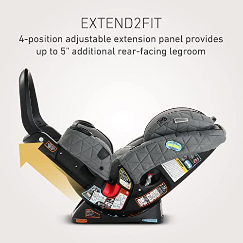 Graco® Premier 4Ever® DLX Extend2Fit® SnugLock® 4-in-1 Car Seat Featuring Anti-Rebound Bar, Midtown