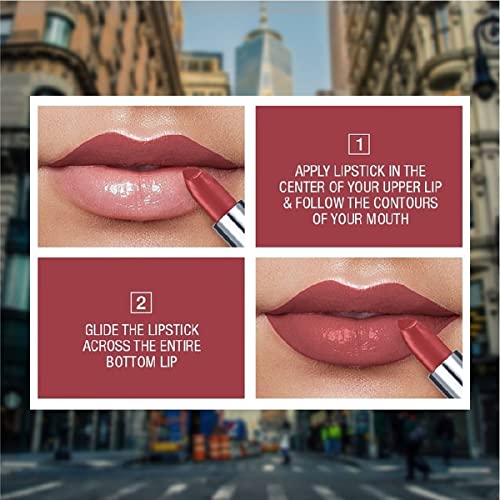 Maybelline Color Sensational Lipstick, Lip Makeup, Matte Finish, Hydrating Lipstick, Nude, Pink, Red, Plum Lip Color, Clay Crush, 0.15 oz; (Packaging May Vary)