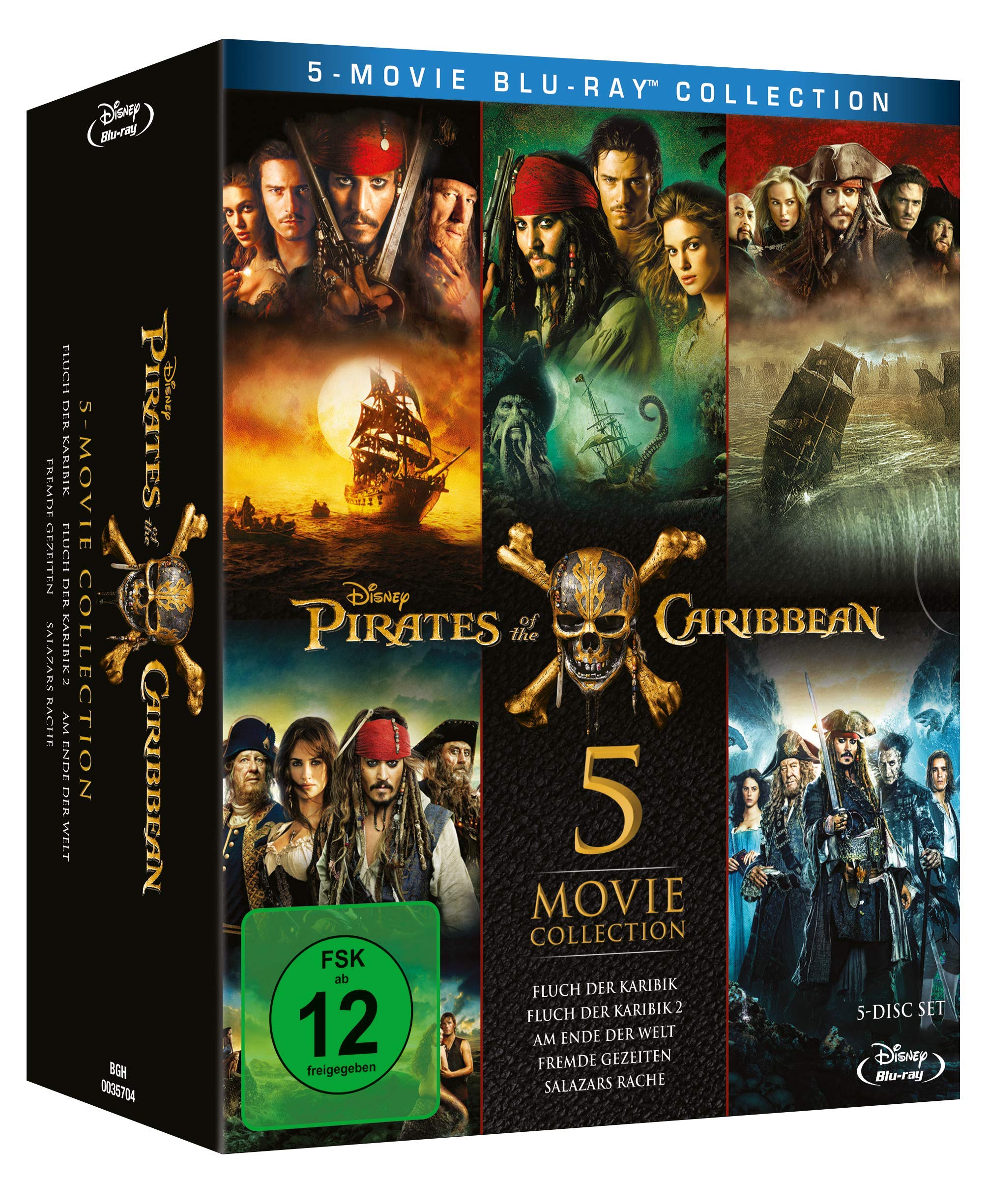 PIRATES OF THE CARIBBEAN - MOV [Blu-ray] [German]