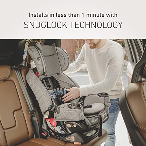 Graco® Premier 4Ever® DLX Extend2Fit® SnugLock® 4-in-1 Car Seat Featuring Anti-Rebound Bar, Midtown