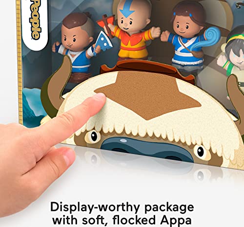 Little People Collector Avatar: The Last Airbender Special Edition Set In Display Gift Box For Adults & Fans, 4 Figures
