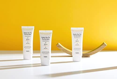 PURITO Daily Go-To Sunscreen 60ml / 2.02 fl.oz. SPF 50+ PA ++++ safe ingredients, UVA/UVB protection, broad-spectrum, calm, soothing