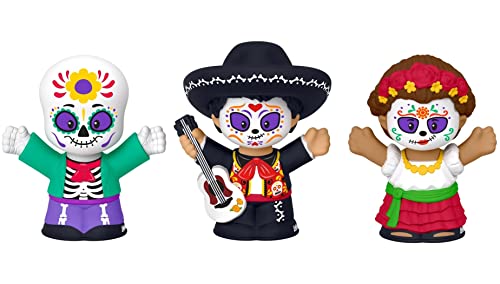 Little People Collector Día De Muertos Special Edition Set In A Display Gift Package for Adults & Kids, 3 Figures