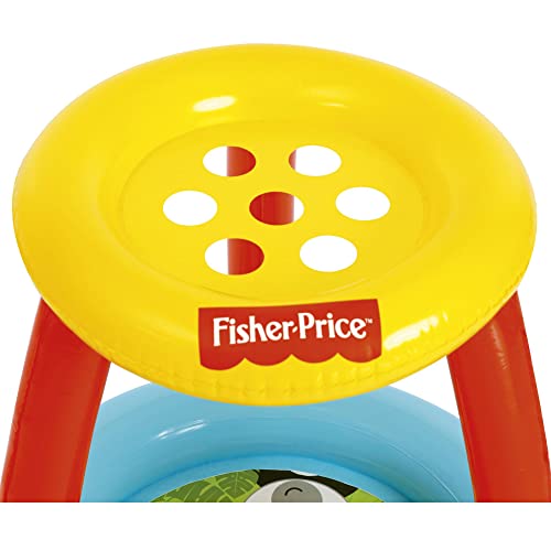 Fisher-PriceĀ® Animal Friends Ball Pit -Inflatable, Indoor/ Outdoot Use, 35x33in, Includes 15 Play Balls, Preschool Ages 2+