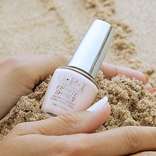 OPI Gel Color, Coastal Sand-tuary, White Gel Color Nail Polish, Malibu '21 Collection, 0.5 fl oz, 0.5 fl. oz.