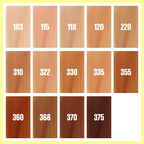 Maybelline Fit Me Tinted Moisturizer, Natural Coverage, Face Makeup, 118, 1 Count