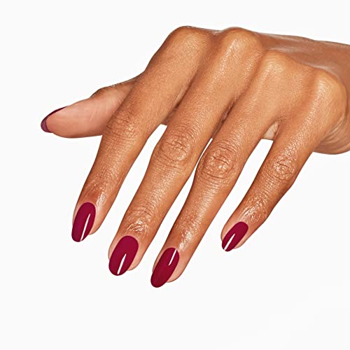 OPI Infinite Shine 2 Long Wear Lacquer, Maraschino Cheer-y, Red Long-Lasting Nail Polish, Holiday'21 Celebration Collection, 0.5 fl. oz.