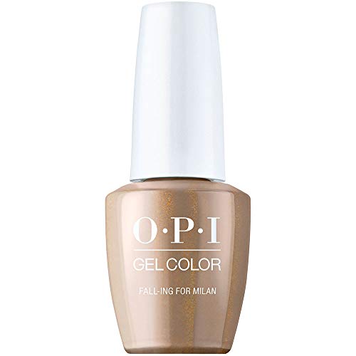 OPI GelColor, Fall-ing for Milan, Brown Gel Nail Polish, Milan Collection, 0.5 fl oz