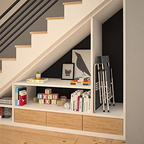 COSCO Kid's Pinch-Free Resin Folding Chair, Gray & White, 4-Pack, Easy to Clean, Multi-Purpose, No Assembly Required, Portable, for Snacking, Homework, & Games, Cool Gray