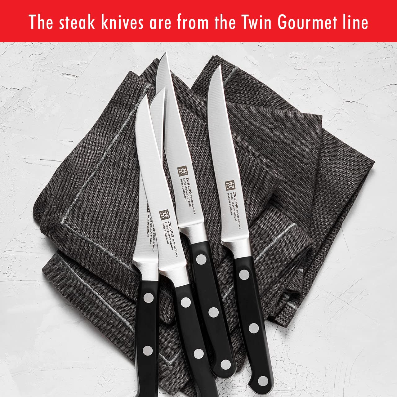 Zwilling J.A. Henckels Professional S Knife Block Set, 18 Piece, Black