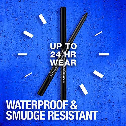 Maybelline New York Unstoppable Mechanical Eyeliner Pencil Dual Pack, Pewter, 0.02 oz, 2 Count