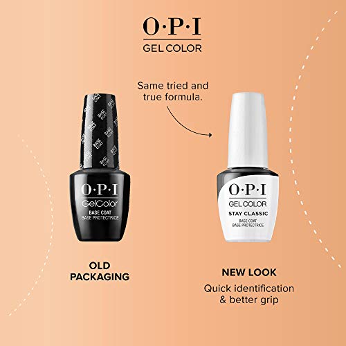 OPI Gel Stay Classic Base Coat for Nails, 0.5 fl oz