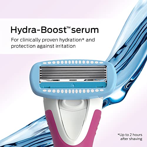 Schick Hydro Silk Trimstyle Bikini Razor for Women with Bikini Trimmer | Womens Razors, 5 Blade Razors for Women, Bikini Hair Removal | 1 Handle & 3 Razor Blade Refills