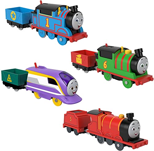 Fisher-Price Thomas & Friends Motorized Train Engine Set for Preschool Kids Ages 3 and up