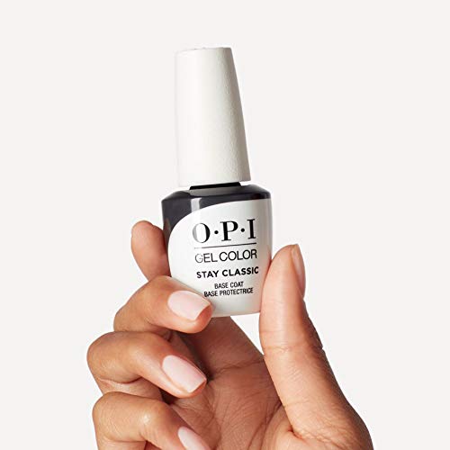OPI Gel Stay Classic Base Coat for Nails, 0.5 fl oz